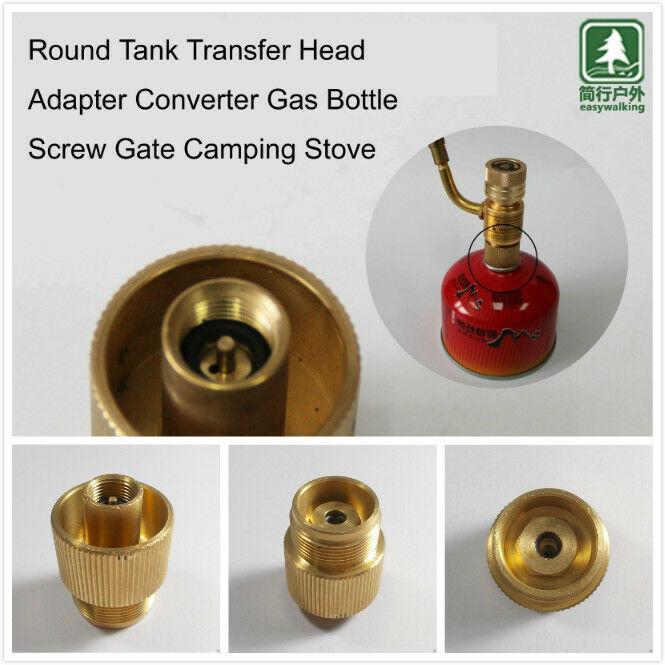 Buy 1PCS GAS BOTTLE ADAPTER CONVERTER For Coleman Bernzomatic Camping ...