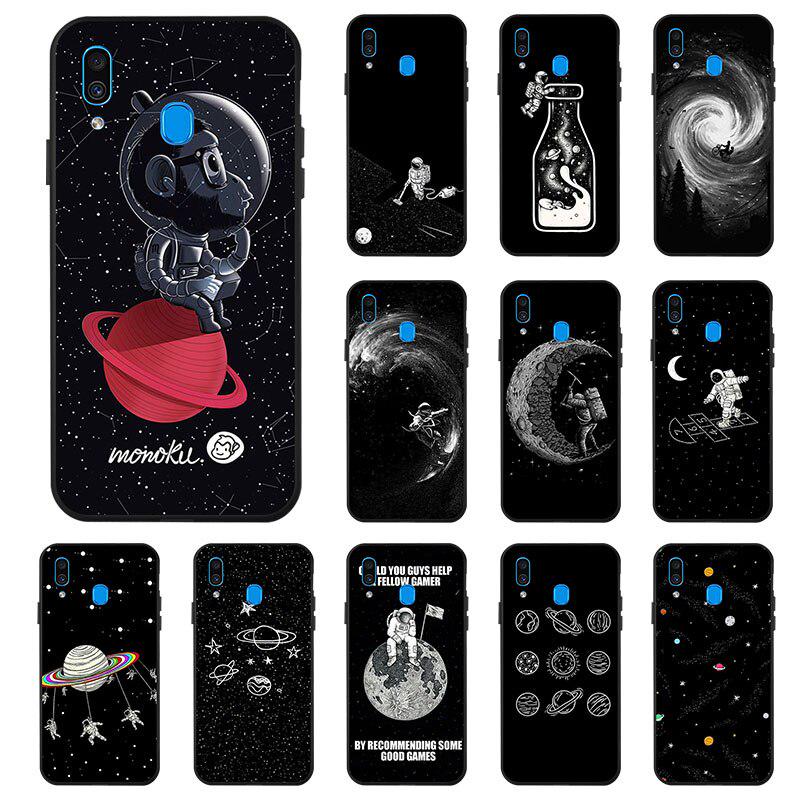 Buy Case For Samsung Galaxy A30 Case Soft Silicone Black TPU Back Cover ...
