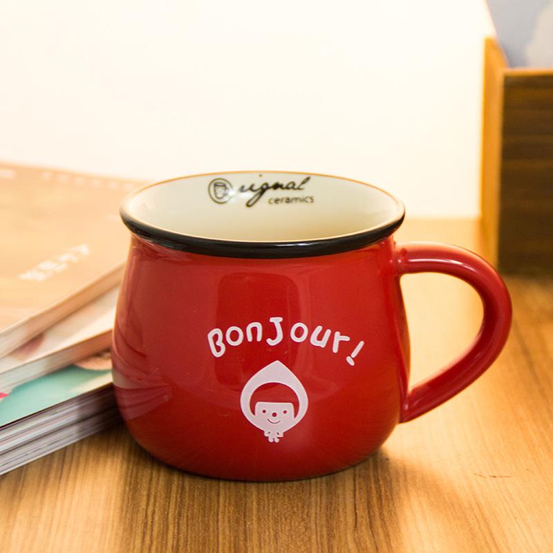 Buy Modern Style Personality Mark Cup Ceramics Coffee Milk Mug at ...