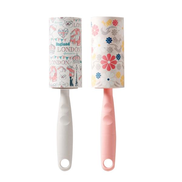 Buy 2Pcs Plastic Pet Hair Fluff Remover Lint Roller Sticky Picker Mini ...