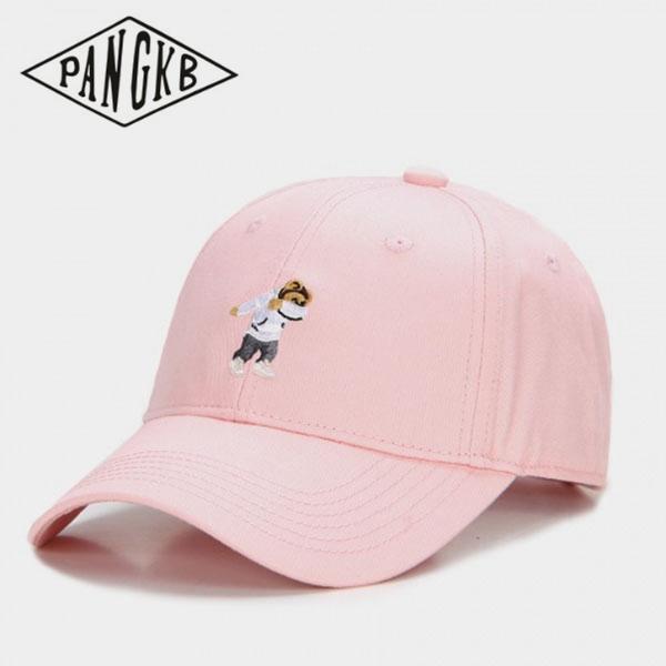 PANGKB Brand DABBIN CREW CURVED CAP Pink girl adjustable hip hop ...