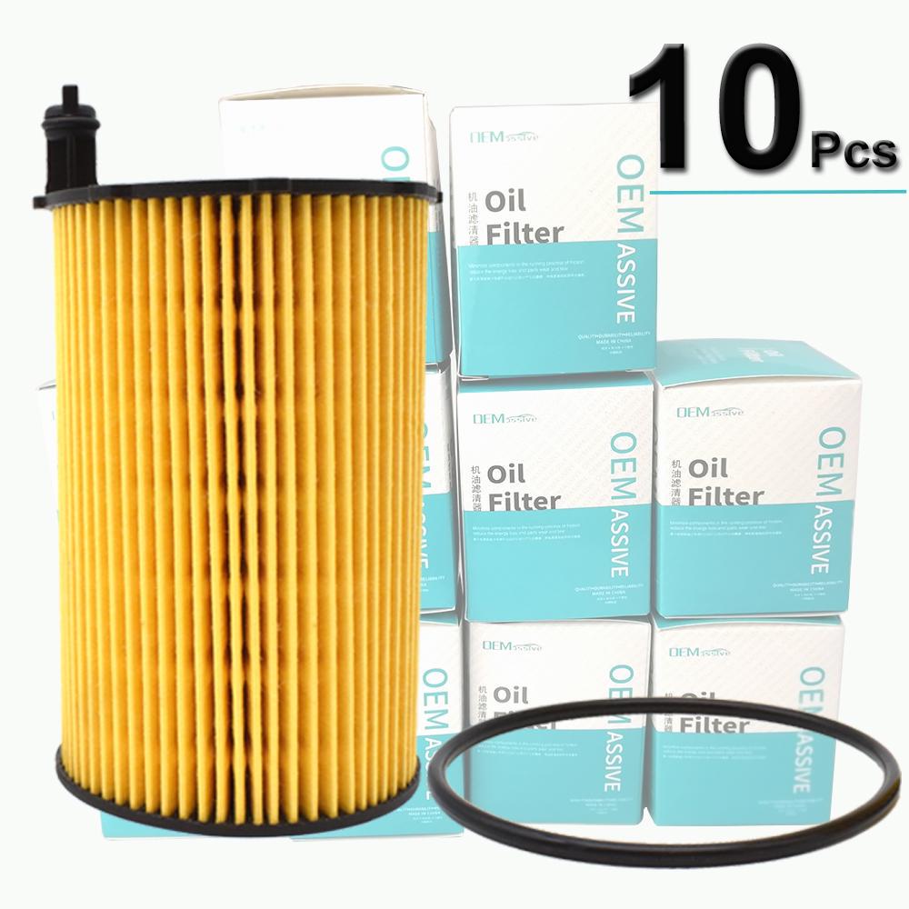 Buy Set Of (10) 059115561D Oil Filters For Porsche Audi A8 4H ...