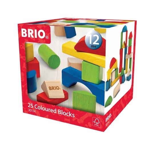 Buy Brio - 30114 - Shape To Sort and Stack - Colored Building Blocks ...