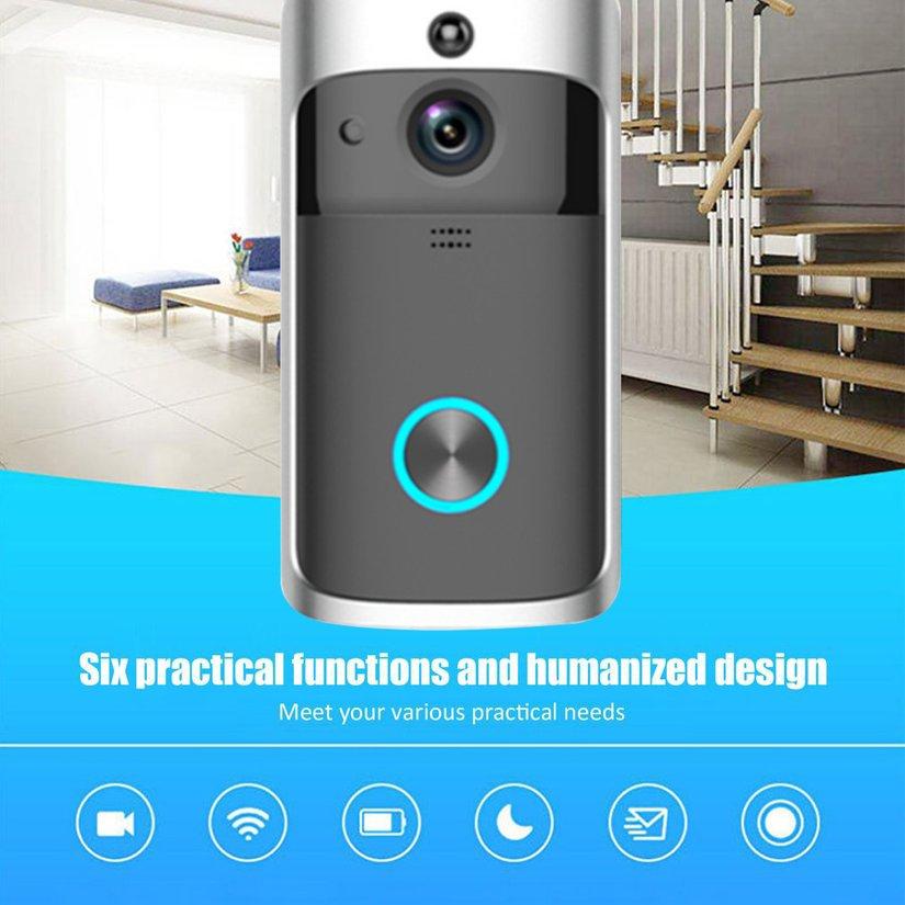 Buy Smart Wireless Phone Door Bell Camera WiFi Smart Video Intercom ...