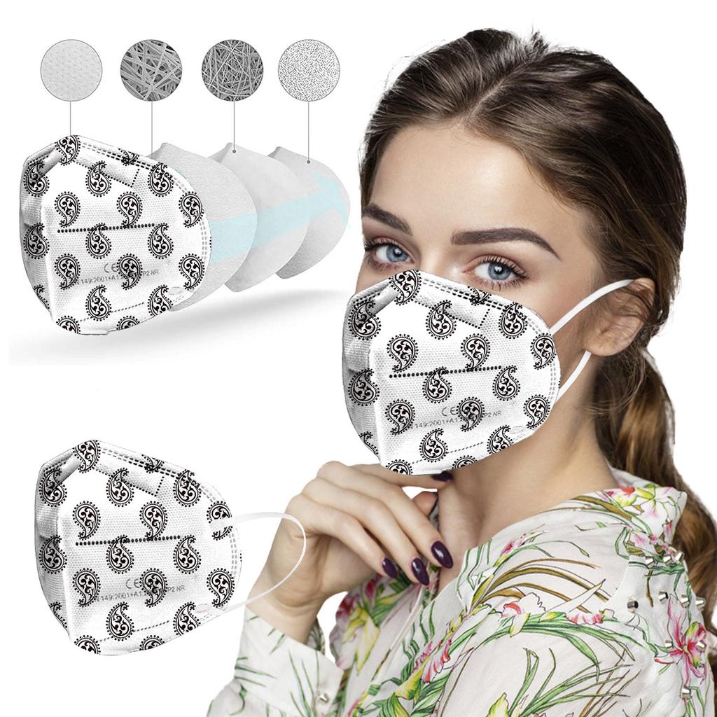 Buy Adult 4-Layer High-Density Mask PM2.5 wind And Mist Pollution ...