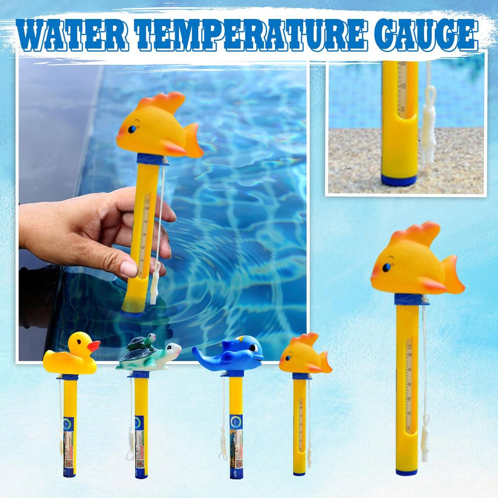 Buy (H0826)Cute Animal Floating Pool Thermometer For Outdoor/Indoor Spa ...