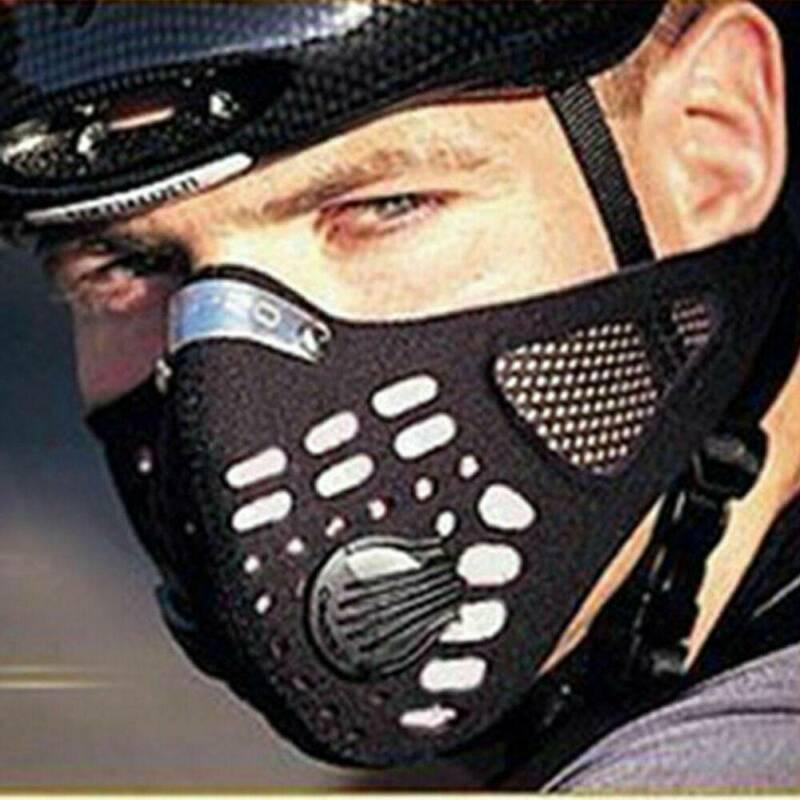 Máscaras faciales Anti-Polvo Virus Virus Humo Gas y Alergias Protección ...