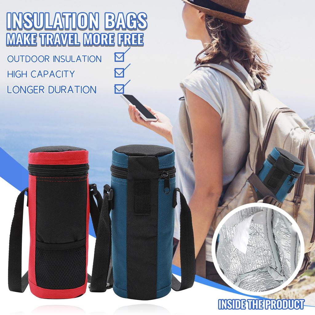 Buy Water Bottle Cooler Tote Bag Insulated Holder Carrier Cover Pouch ...