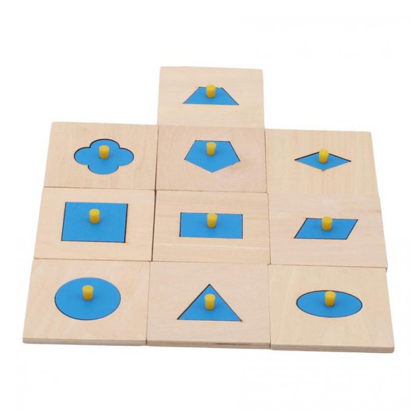 Creativity Geometric Figure Puzzle Kindergarten Early Education ...