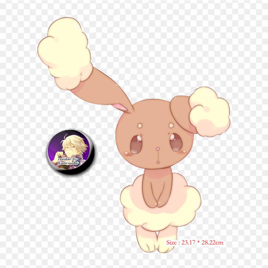 Buy Buneary Pokemon Pokemon Go Buneary Iron On Transfer Patches for ...