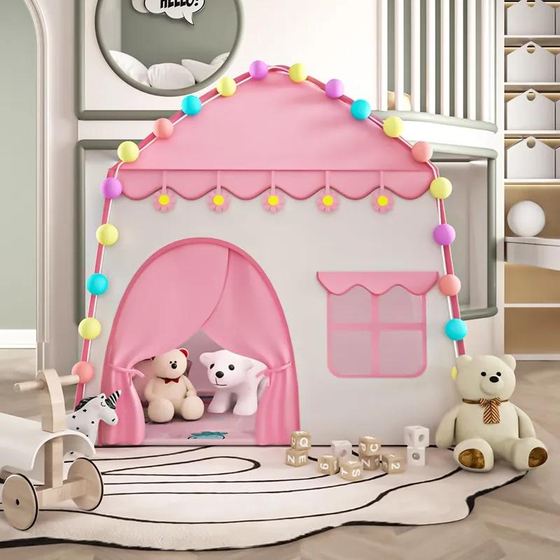💰Cumpără Cort pentru copii Playhouse interior Printesa Castelul Boys ...