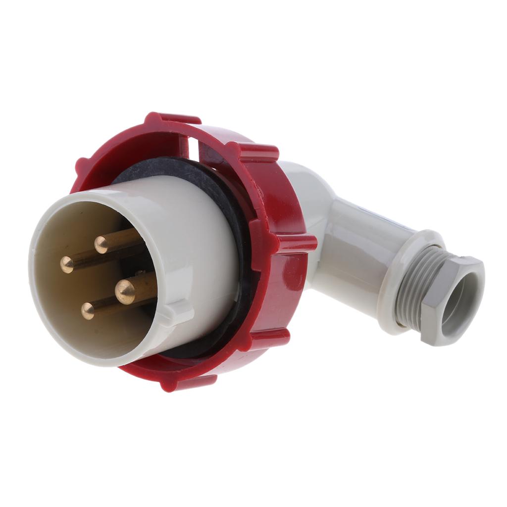 Buy Marine IEC Watertight Plug Waterproof Electrical Connector P123B1 ...