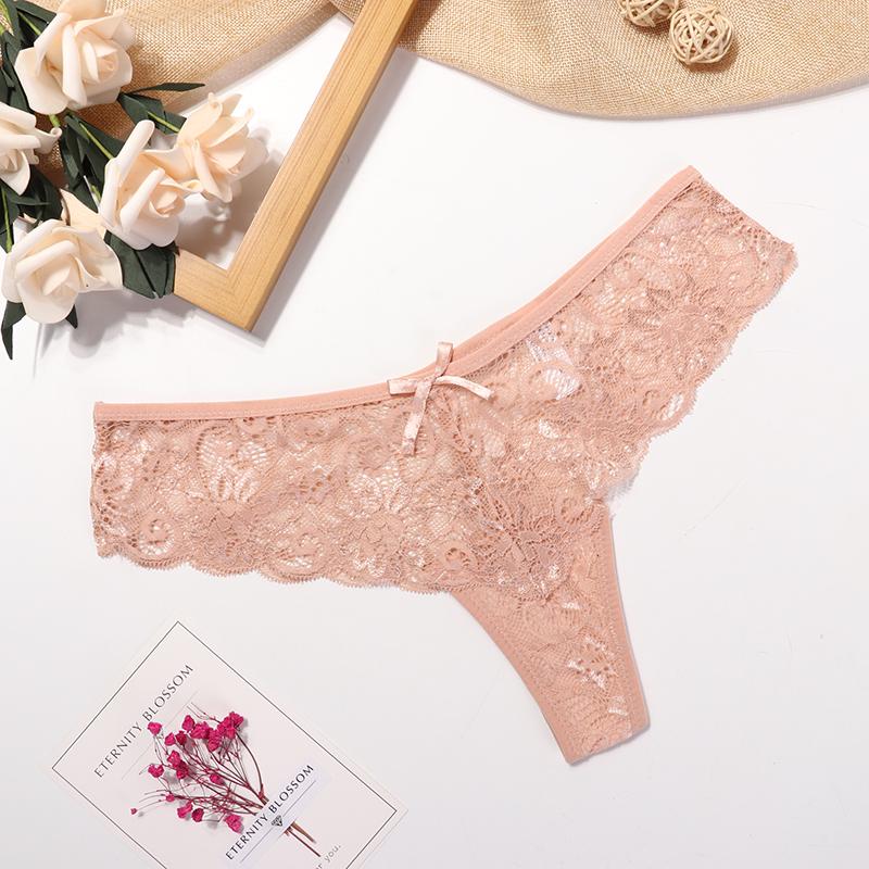 Buy Underwear Woman Lace Thong G-String Sexy Briefs Lingerie Woman ...