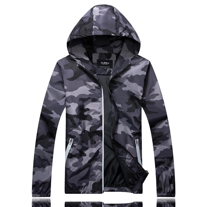Satın alın Fall Camouflage Cap Men's Jacket Men's Outdoor Jacket Casual ...