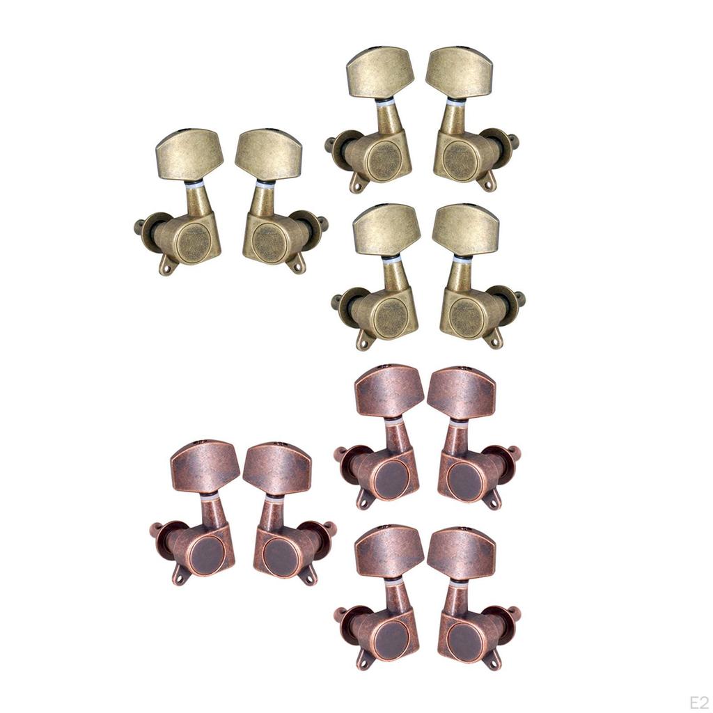 Buy 6 Pieces 3L3R Pegs, Machine Heads Knobs Key Peg Tuning Keys ...