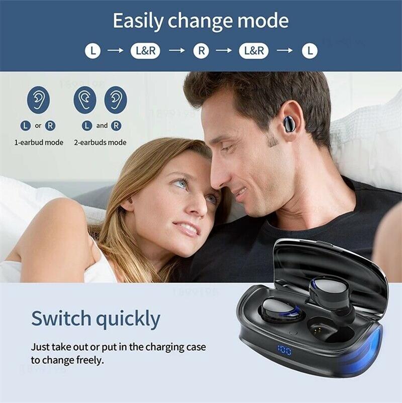 Buy T8 2020 NEW TWS Wireless Earphone Bluetooth Headphone 5.0 True ...