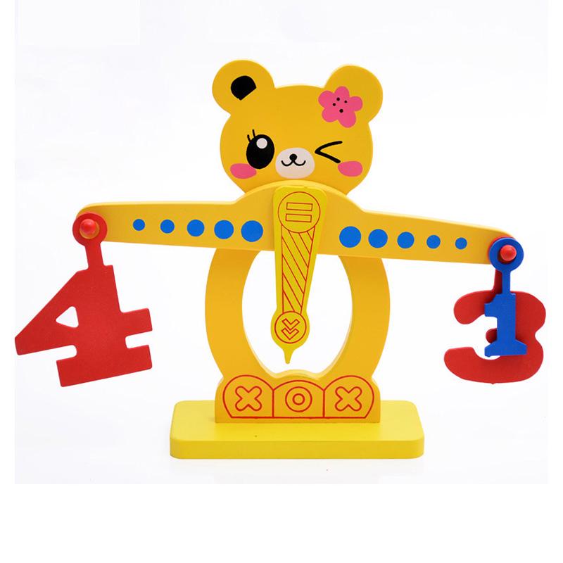 Buy Baby Balance Scales Toy Numbers Fruits Intelligence Bear Emoji Kids ...