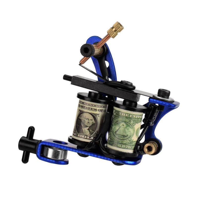 Kaufe Professional 10 Wraps Tattoo Coils Machine Blue Kingfisher ...