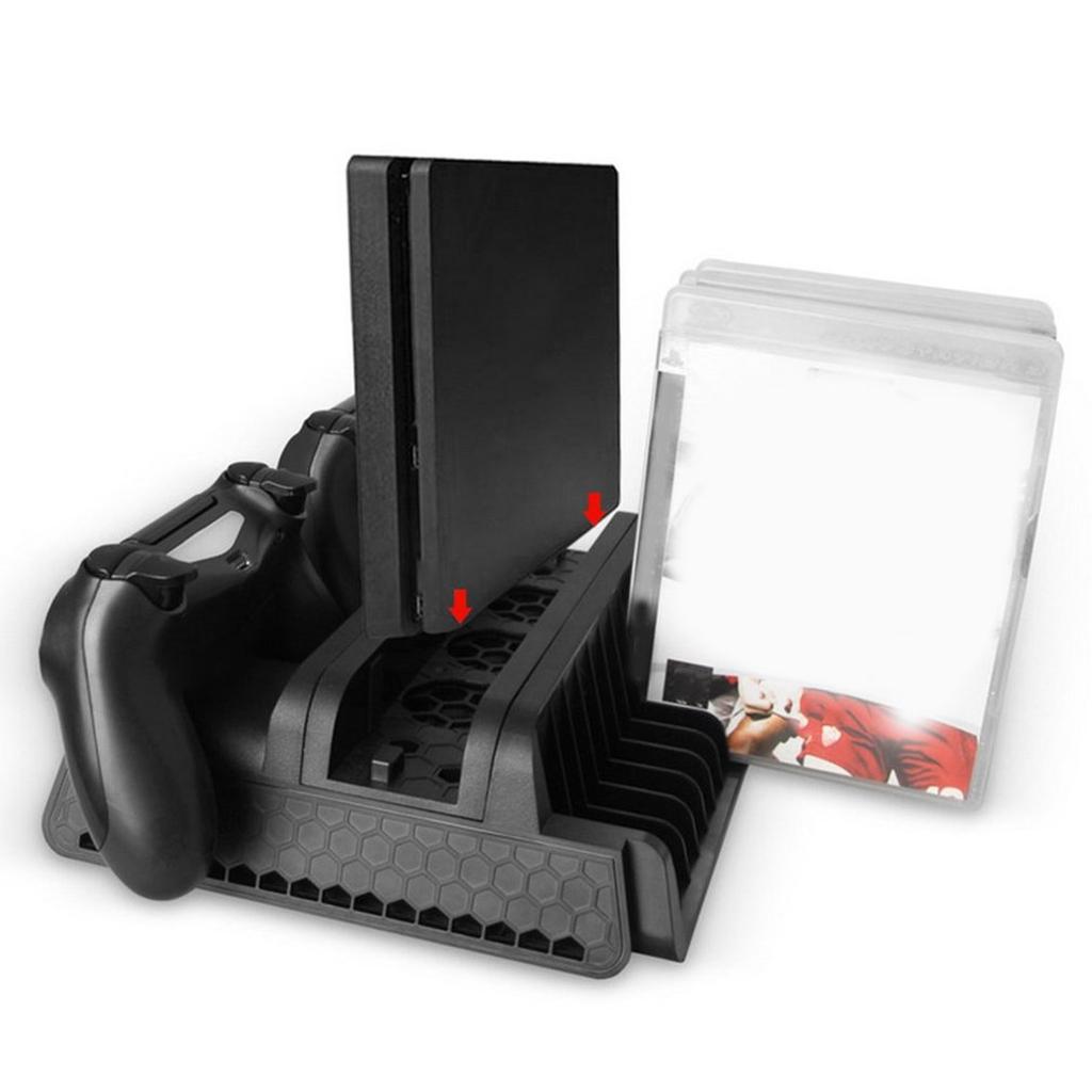 Buy LLLD Multifunction Cooling Stand CD Holder Double Charger For PS4 ...