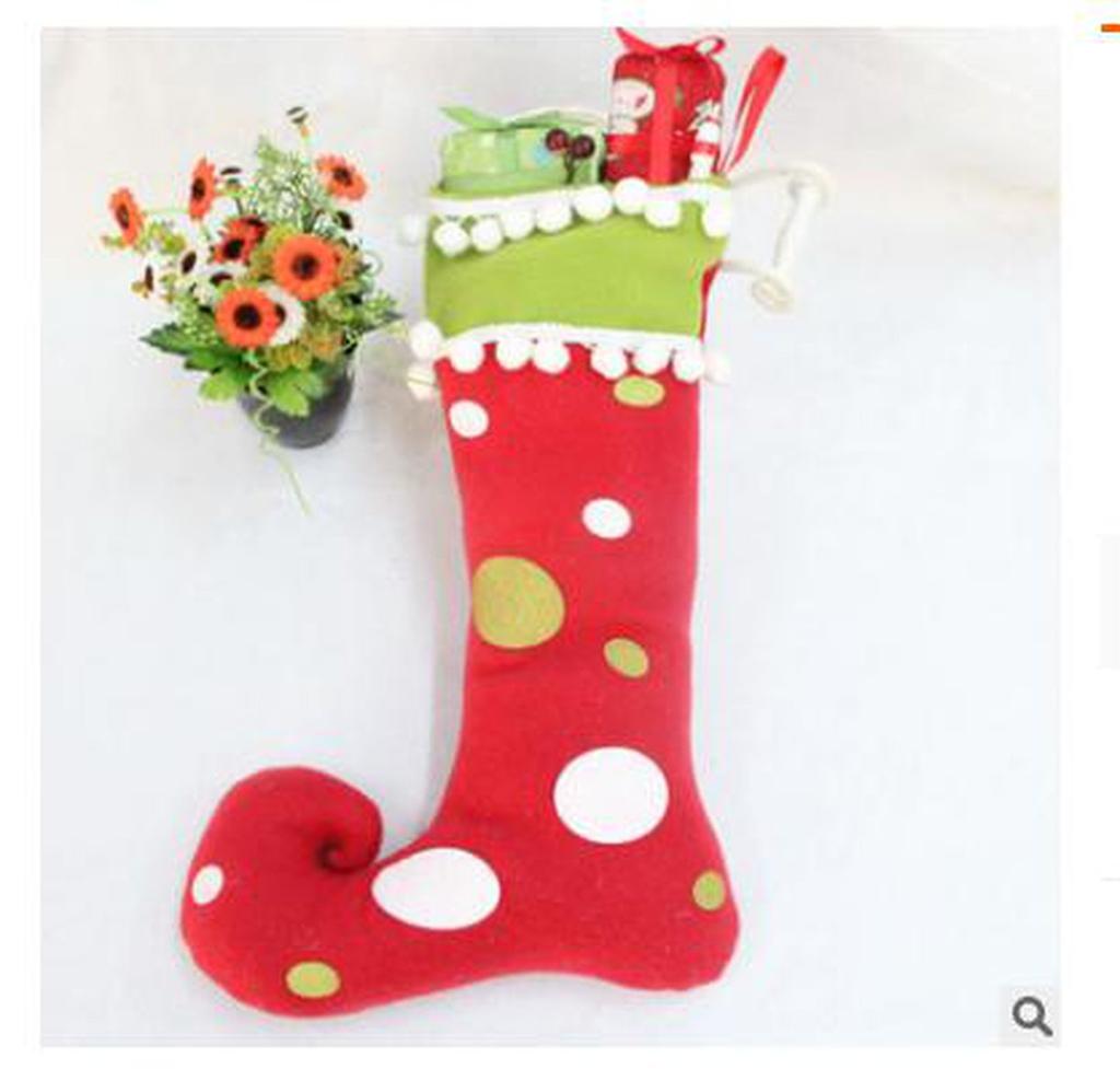 General Barton Christmas Decorations Christmas Gift Boots Fabric Boots ...