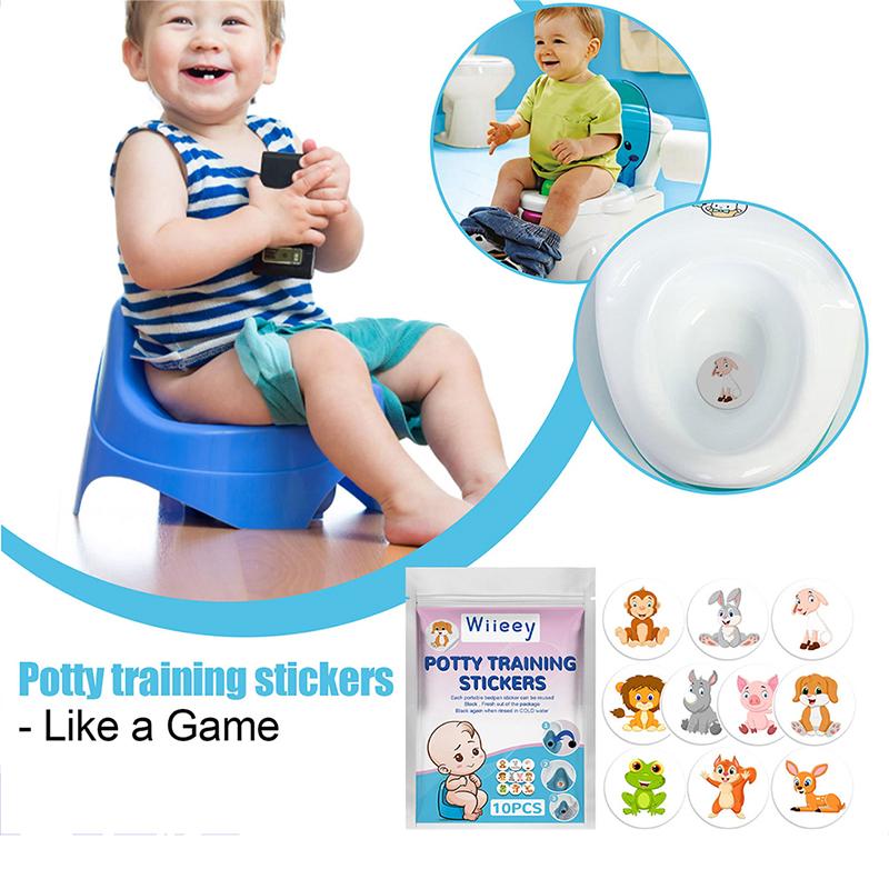 10Pcs Color Changing Toilet Sticker Thermochromic Toilet Sticker For ...