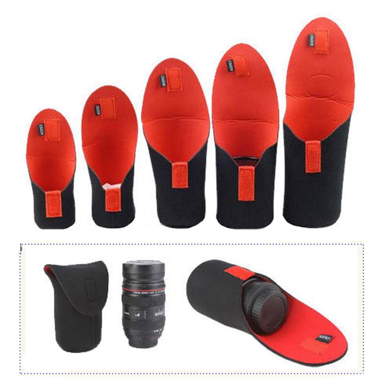 Buy 5pcs/Lot Soft Waterproof Neoprene DSLR Camera Bag Lens Pouch Cover ...