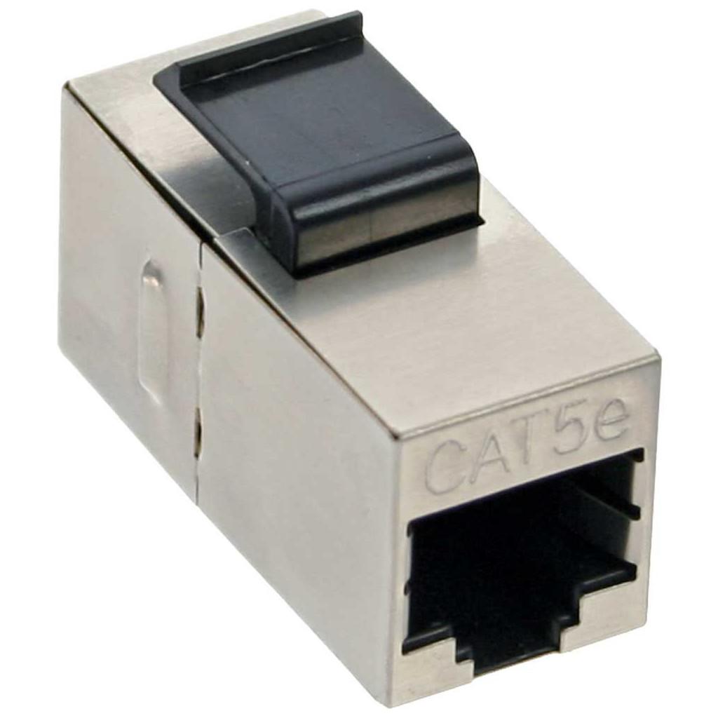 RJ45 Female Socket / Female Plug Insert, SNAP-In, Cat.5e - buy from 5 ...