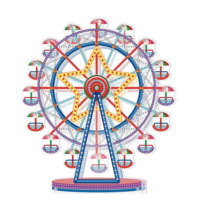 Cheap Creative crystal desk crafts sky wheel desktop decoration ferris ...