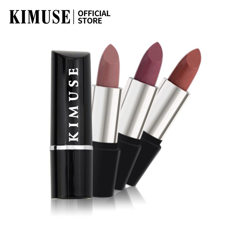 Buy Kimuse Brand Makeup Lipstick Matte Long Lasting Waterproof Nude ...