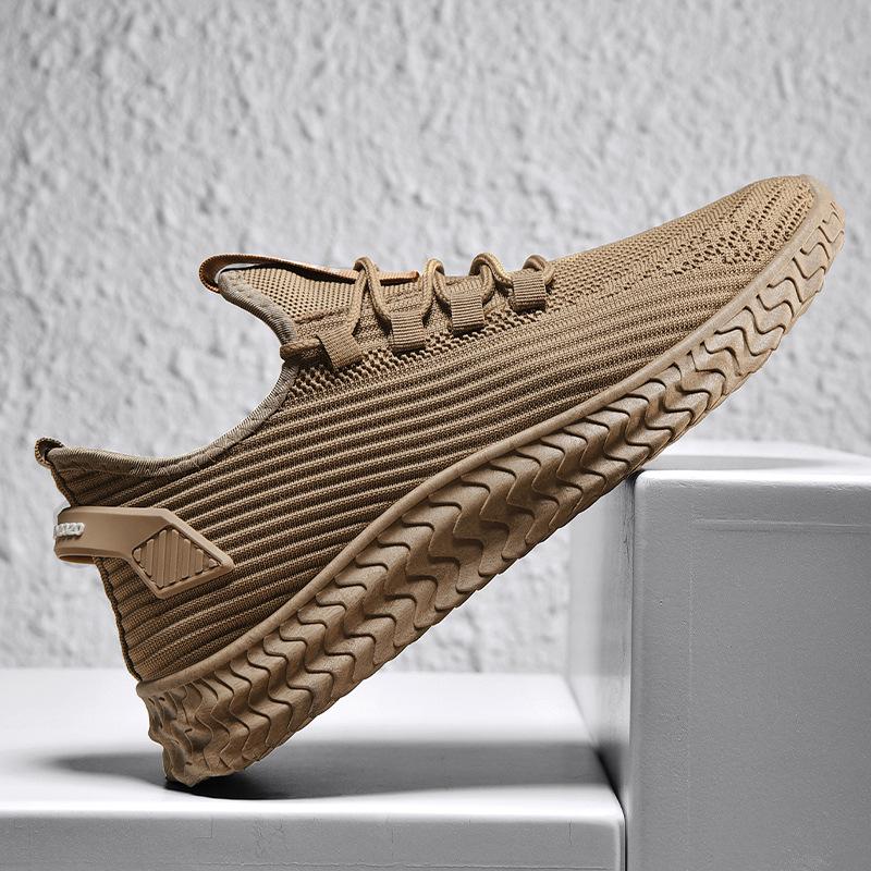 Buy Men's Tide Shoes Wild Fashion Sports Casual Shoes Flying Woven ...