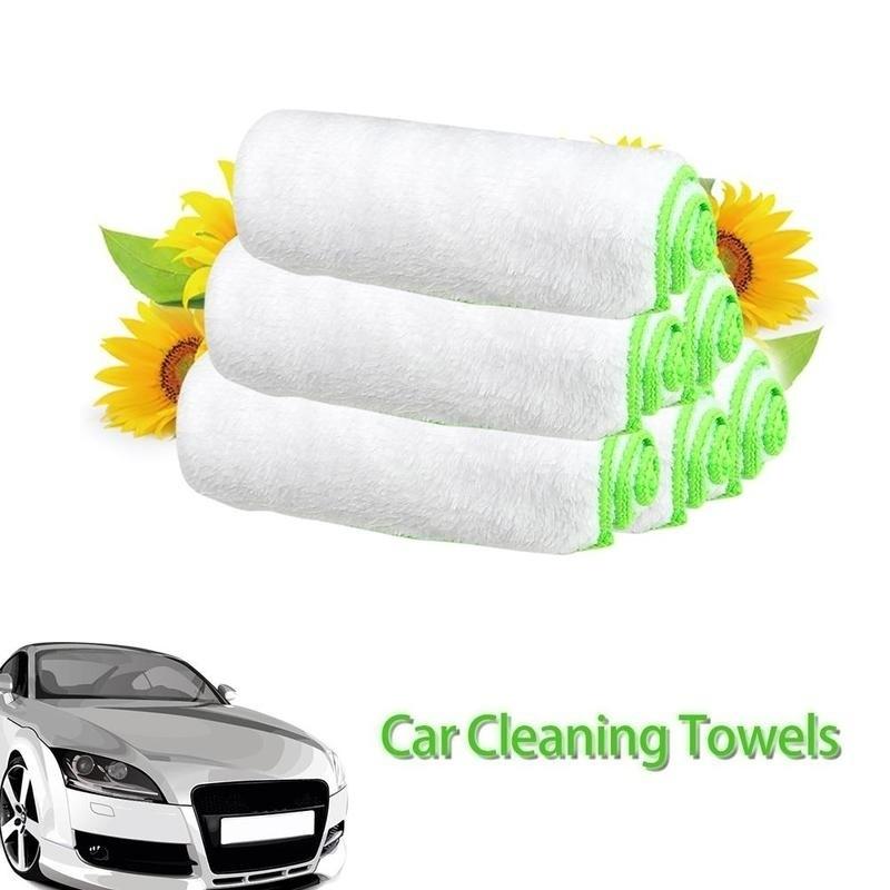 Buy AutoCare 6PCS Ultra Soft Microfiber Towel Car Washing Cloth for Car ...