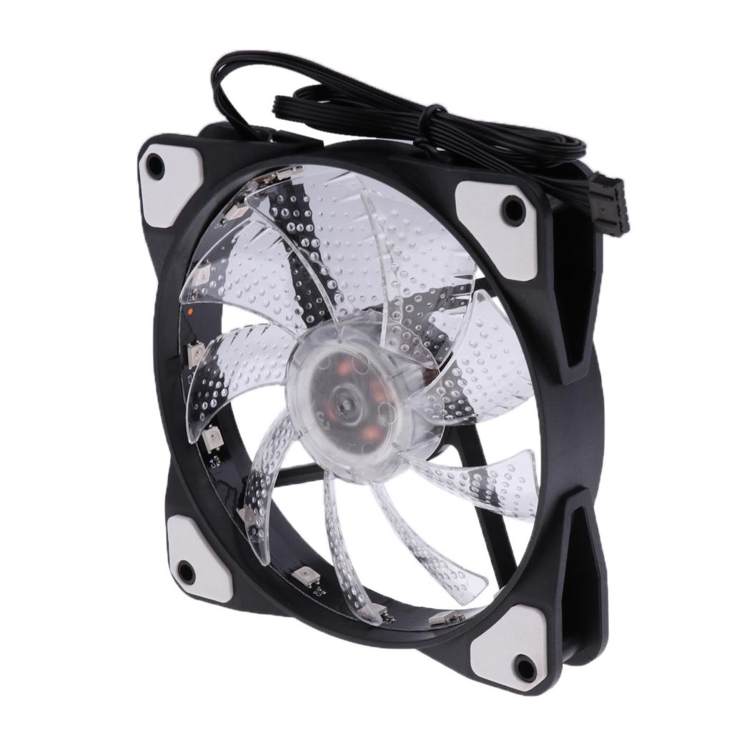 Buy 1 Pack Computer Case Fan 120mm Cooling Silent for at affordable ...