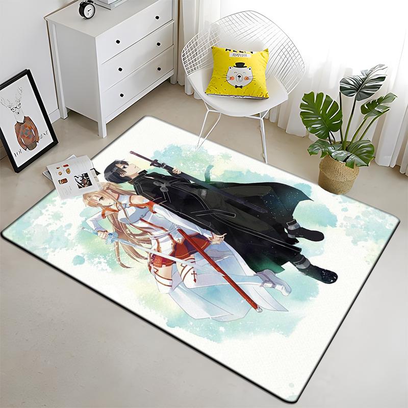 Hot Anime SAO Sword Art Online Modern House Living Room Floor Matte ...