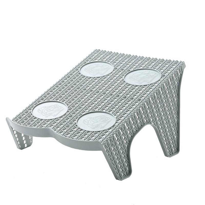 Kjøp DIY Shoe Rack Organizer Double Row Rack Base Space Saver Rack ...