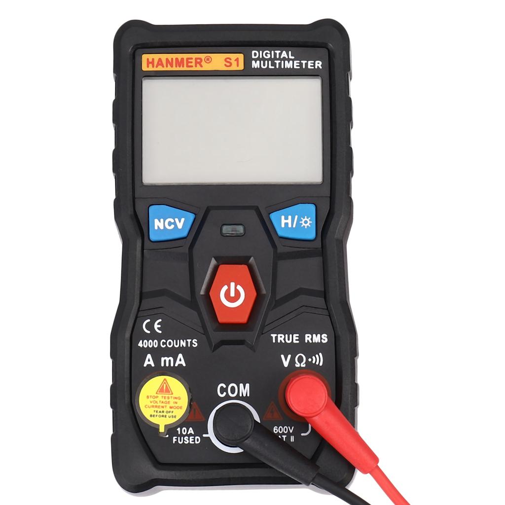 Buy Hanmer Digital Multimeter -S1 True Auto Range Professional Lcd ...