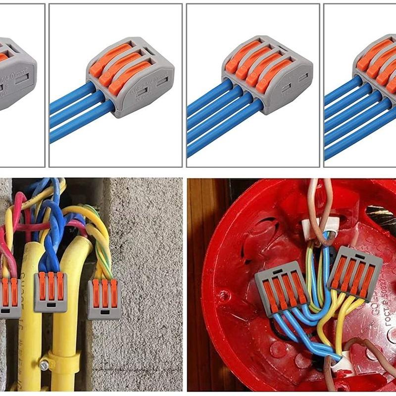 Buy Wire Connector Combination Set Way Universal Compact Quick ...