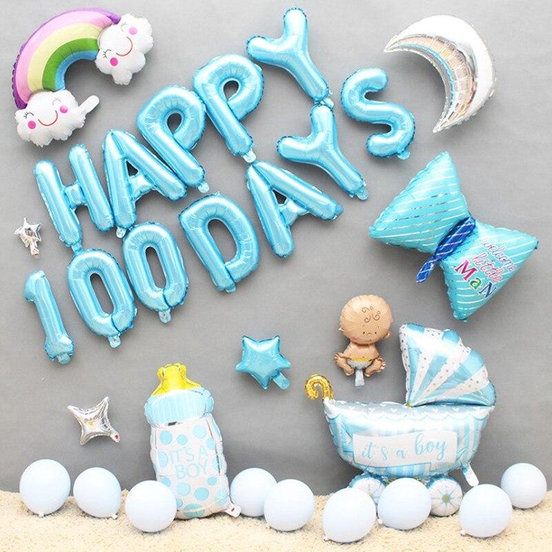 Buy 1pc Baby Shower Birthday Party Balloon Large Pacifier Stroller Baby ...
