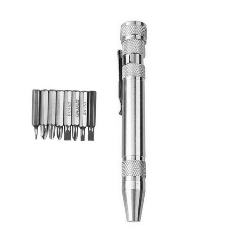 Convenient Pen Multi -Tool Precision Screwdriver Set kjøp billig — fri ...