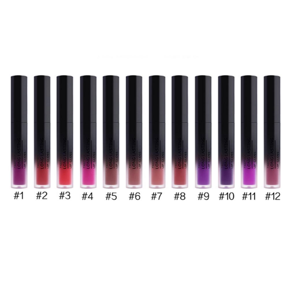 Buy 5ml Metallic Matte Lipstick Waterproof Lip Gloss Liquid Makeup ...