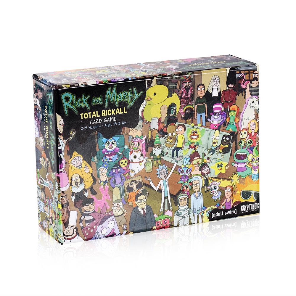 Buy Rick and Morty Total Rickall Cooperative Card Game Party Play Cards ...