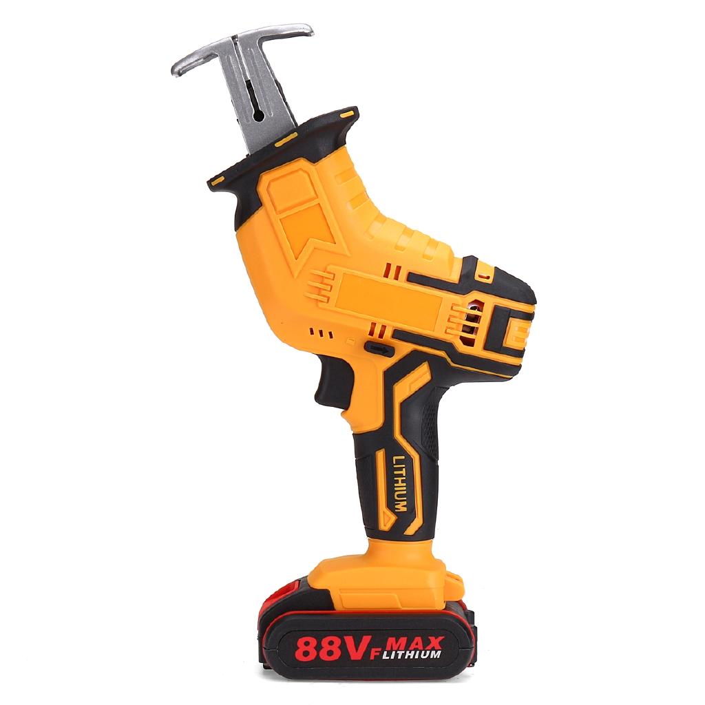 Купить Перезаряжаемая аккумуляторная сабельная пила 88 В, 4 лезвия ...