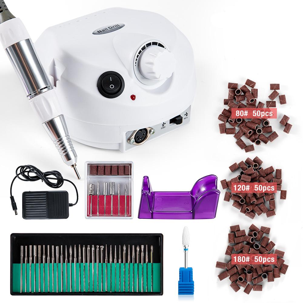Buy 35000Rpm Electric Nail Drill Machine Set Electric Manicure Machine ...