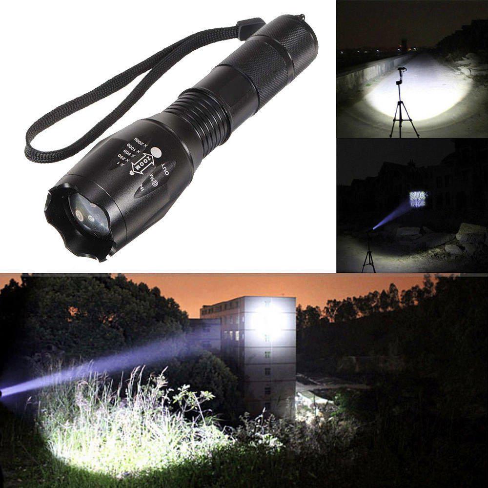 Buy Fashion Glare Flashlight 3 Modes Aluminum Alloy 12000Lumens Ultra ...