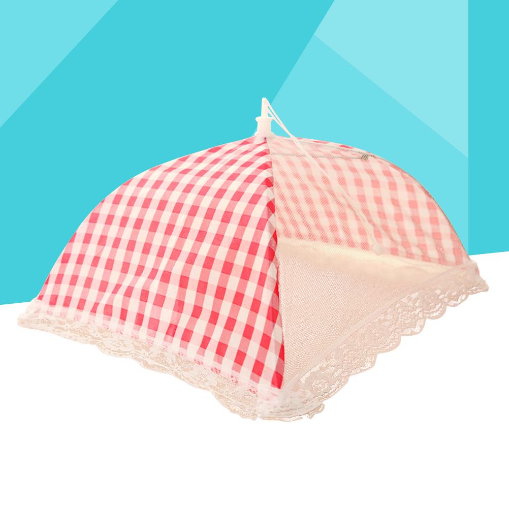 Buy Collapsible Pop-up Lace Pink Food Cover Food Cover Picnic Food ...