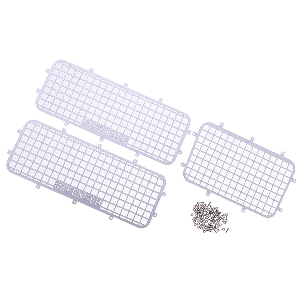 6pcs RC Window Protective Mesh Net Defender for 1/10 Traxxas TRX4 ...