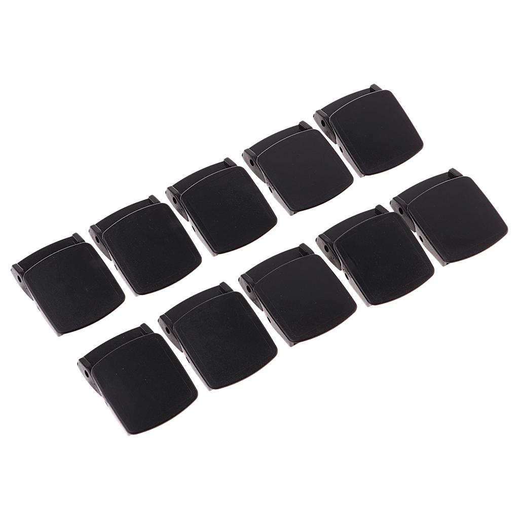Buy 10 Pieces Cam Lock Webbing Buckles ABS Plastics Strap Clasps ...
