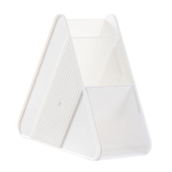 Cheap Triangle Pen Holder Multi-Compartment Cosmetic Storage Box with ...