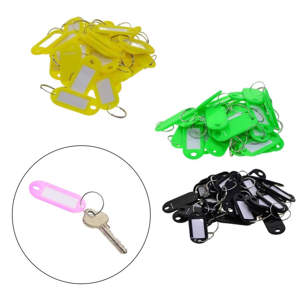 Cheap 150pcs Removable Waterproof Key Tags ID Name Card Mark Label | Joom