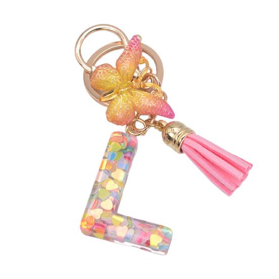 Stylish Key Chain 26 Letters Multifunctional Accessory Cute Multi ...