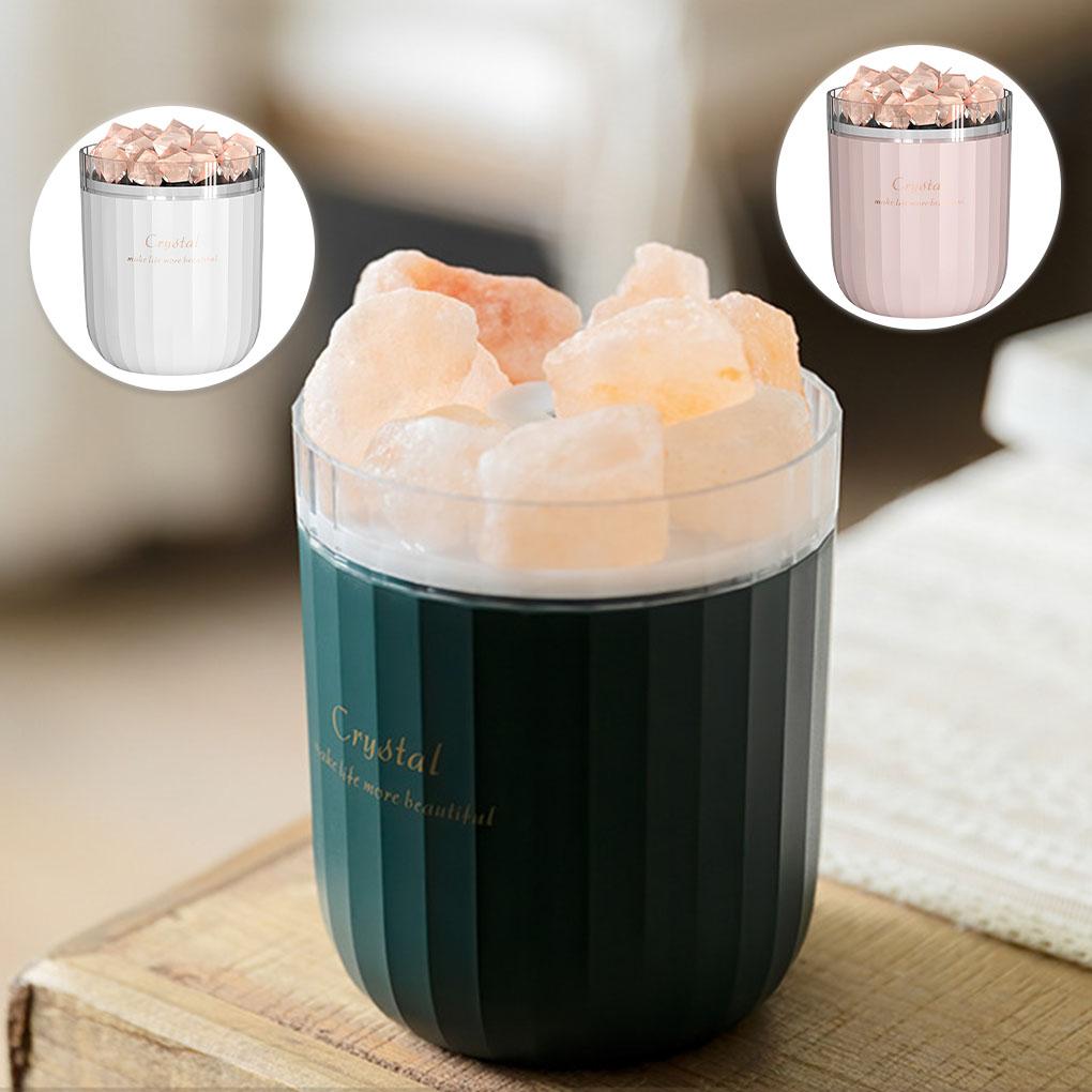 Cheap Humidifier LED Light Mist Humidifier Crystal Salt Sonic Aroma ...